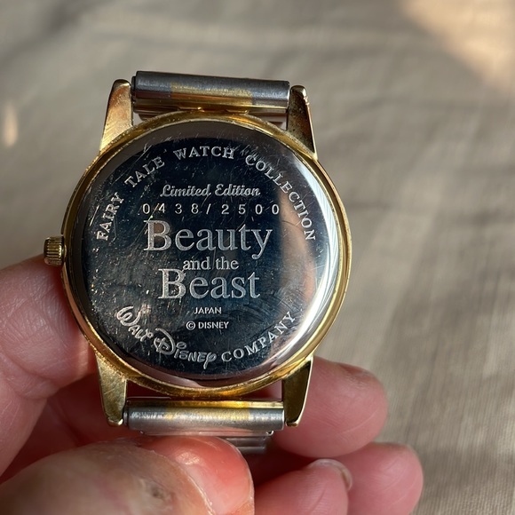 Disney | Accessories | Fairy Tale Collection Beauty And The Beast Watch ...